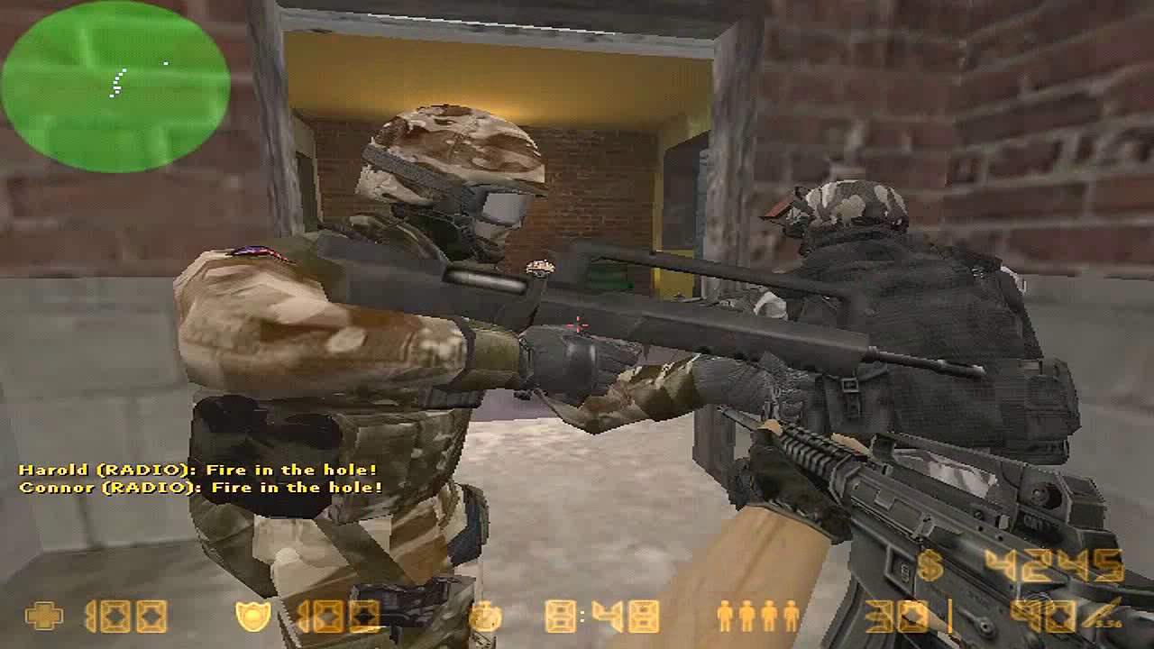 Counter Strike 1.6 - Cs_backalley - COUNTER-TERRORIST - YouTube
