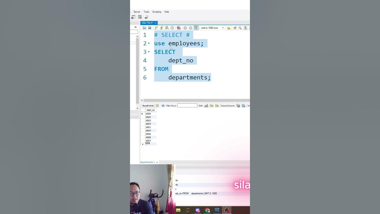 Tutorial MySQL Workbench: Menggunakan SELECT FROM dengan Mudah! 📑💡 #DatabaseLearning - YouTube