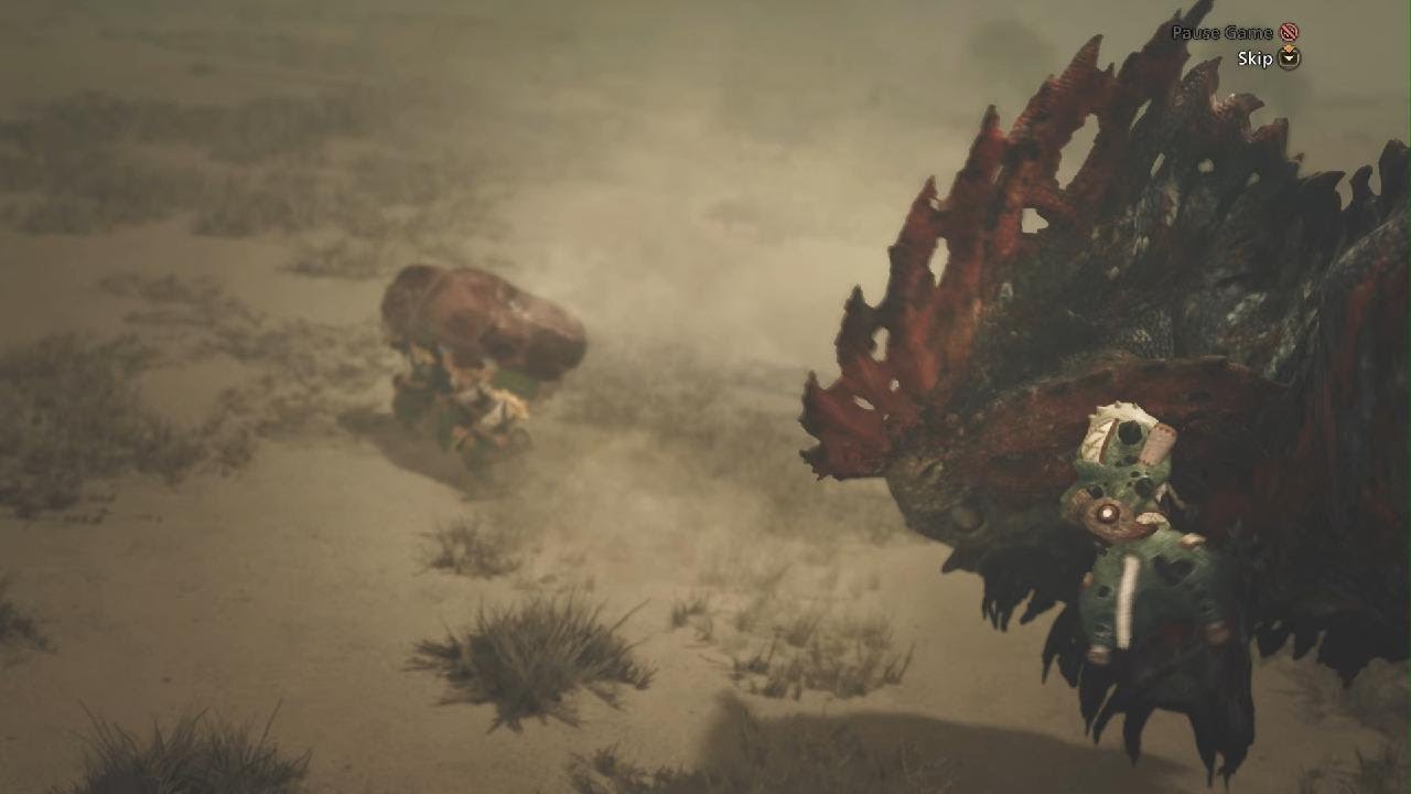 Monster Hunter Wilds The Fire Rooster Encounter - YouTube