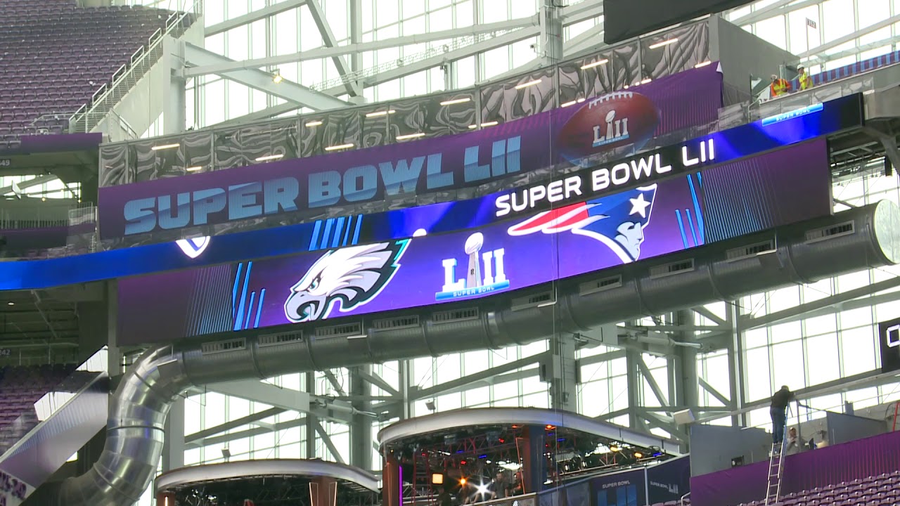 U.S. Bank Stadium looking awesome for Super Bowl 52 - YouTube
