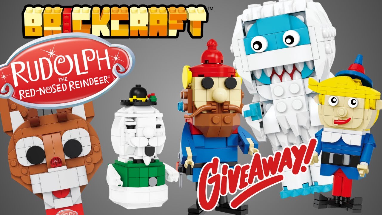 CLOSED LEGO Gift Card Giveaway Brickcraft x Rudolph the Red-Nosed ...