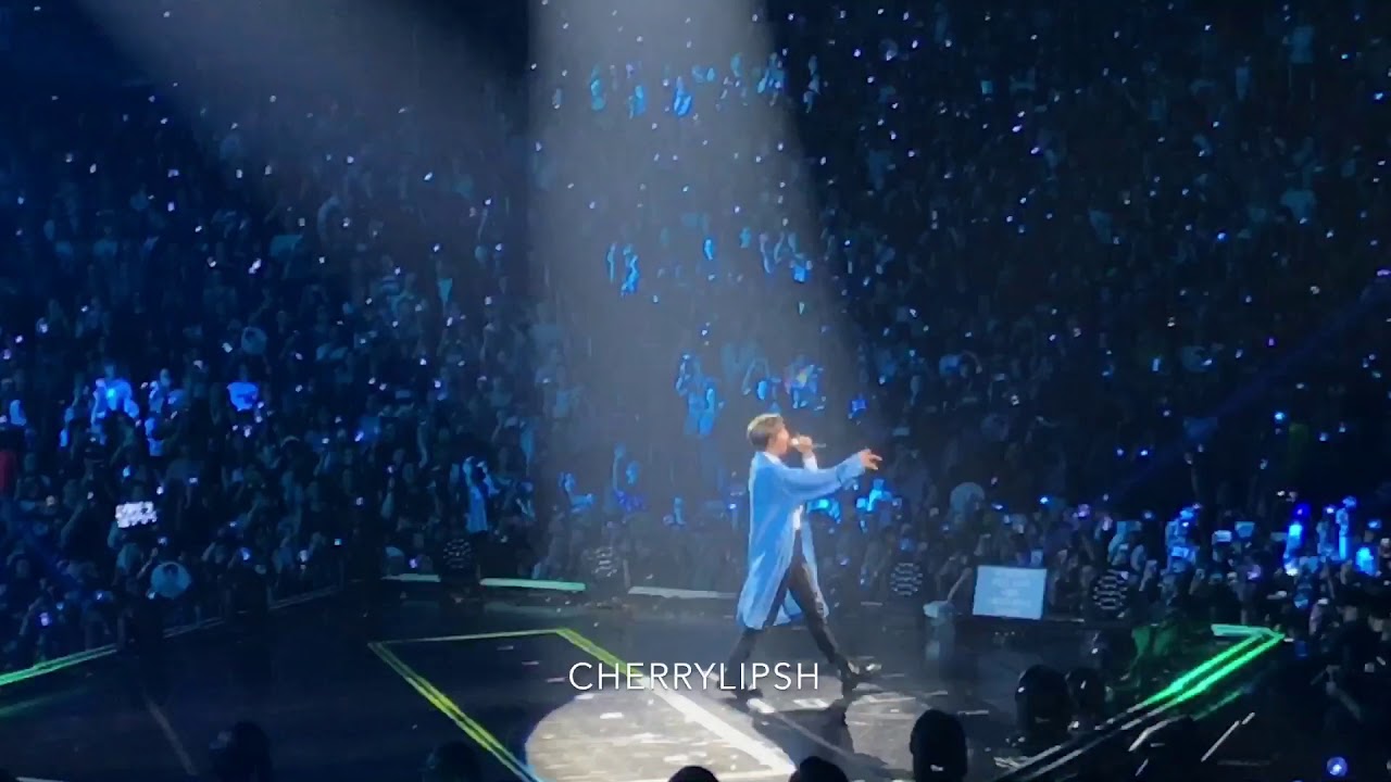 BTS/RM Trivia 承: Love LIVE FANCAM LOVE YOURSELF TOUR IN LA 9/5 - YouTube