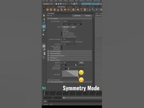 🙂Symmetry mode [Autodesk Maya]🙃 - YouTube