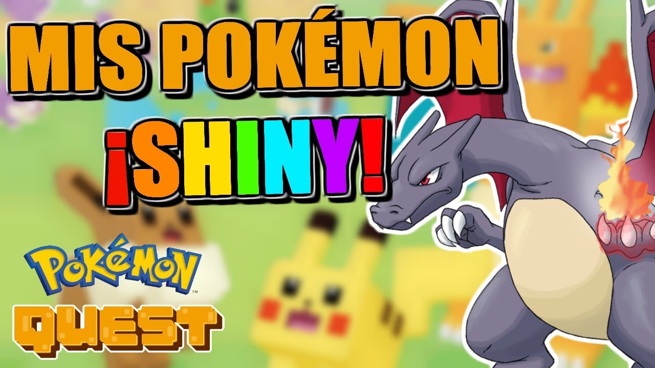 ¡Mi COLECCIÓN de POKÉMON SHINY en POKÉMON QUEST! - YouTube