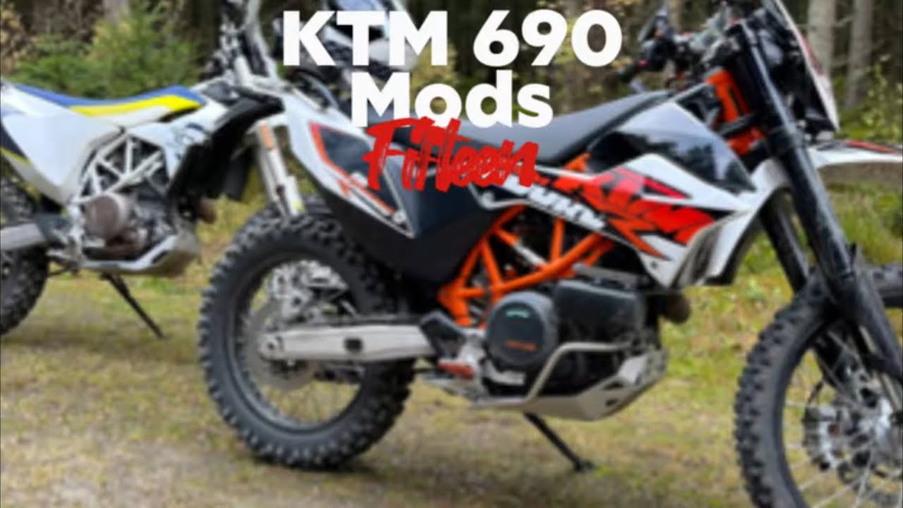 15 mods on my KTM 690 Enduro - YouTube