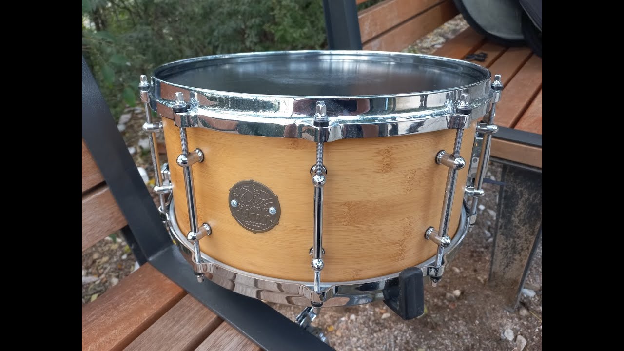 ddrum bamboo snare drum [2] - YouTube