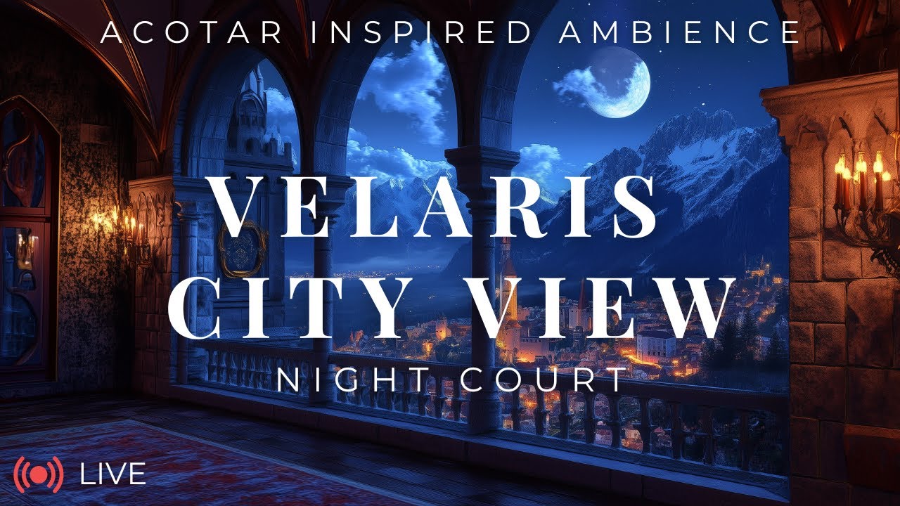 Fantasy Fae City Ambience | ACOTAR-Inspired Background Music for ...