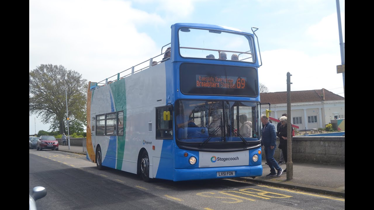 Hillclimb! 17529 LX51 FON - Stagecoach Trident ALX400 - YouTube