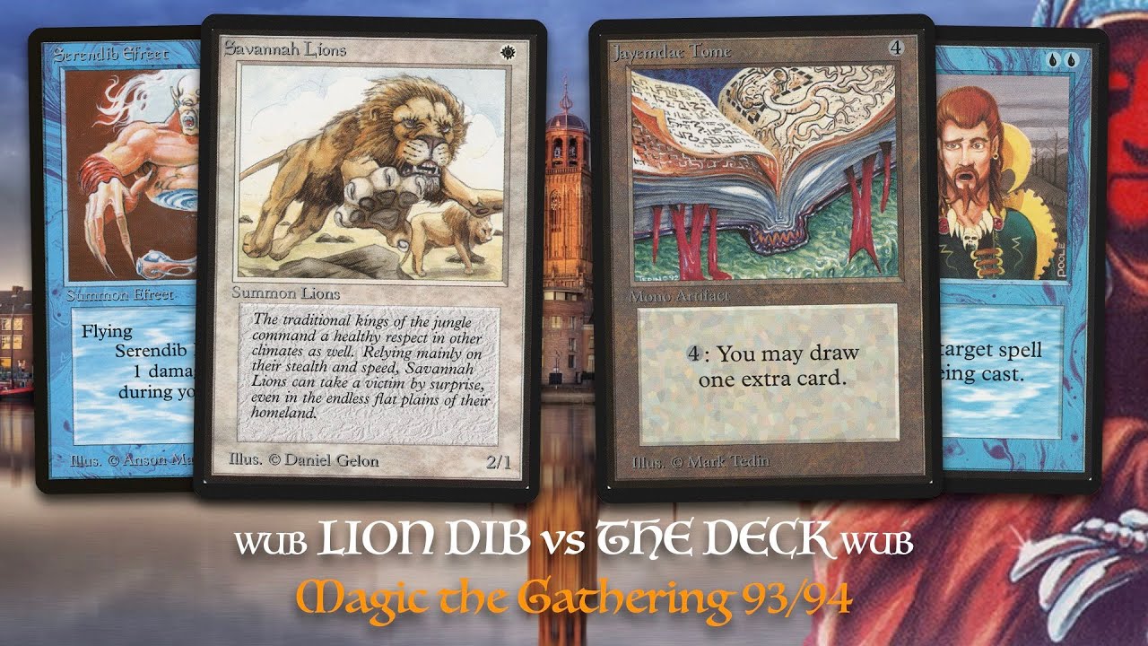 The MTG 93/94 Finals of KOTh VIII, Lion Dib UWb vs The Deck UWb | Old ...