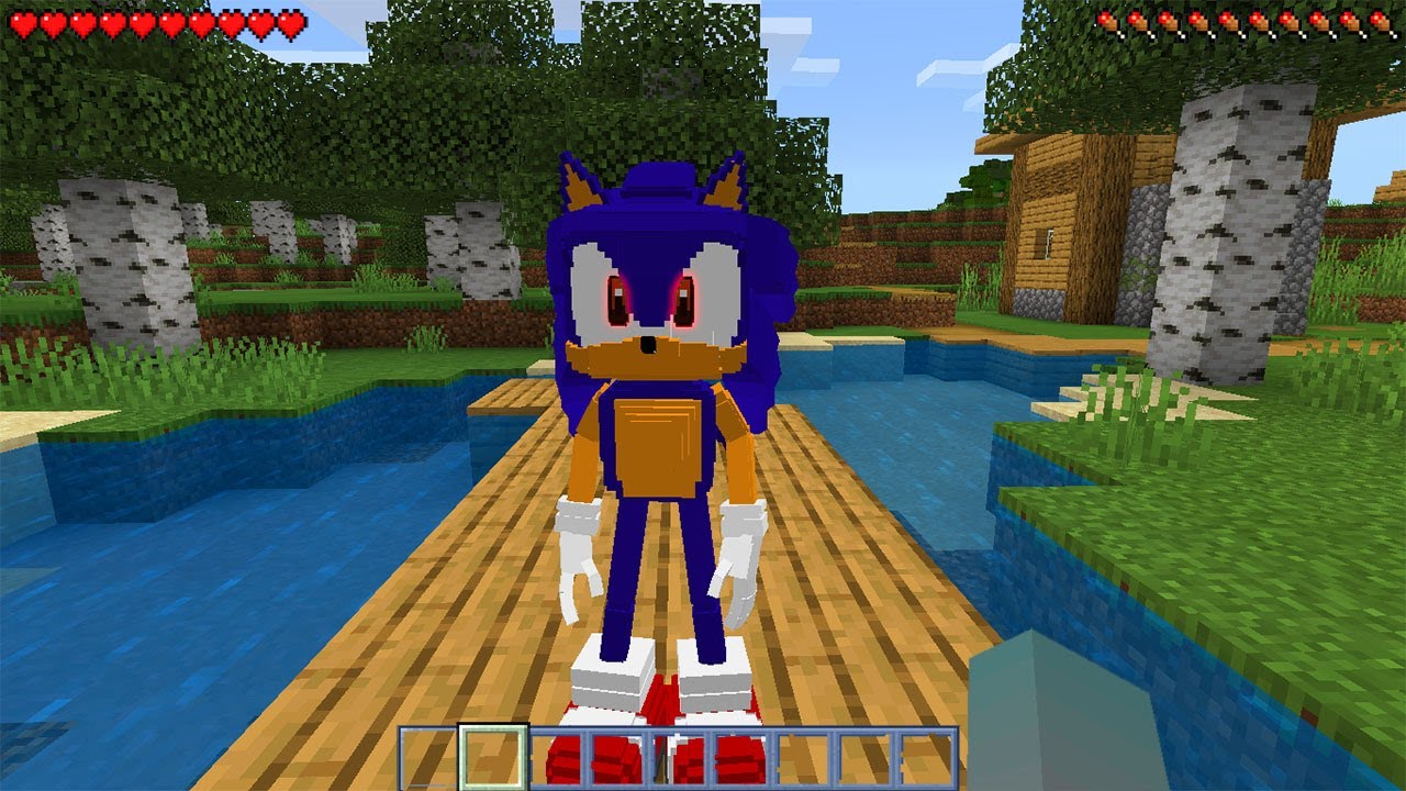 HOW TO SPAWN SONIC.EXE IN MINECRAFT - YouTube