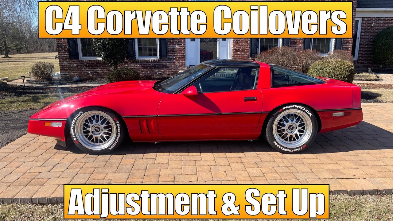 C4 Corvette Coilovers. Set up, Adjustment and Alignment - YouTube