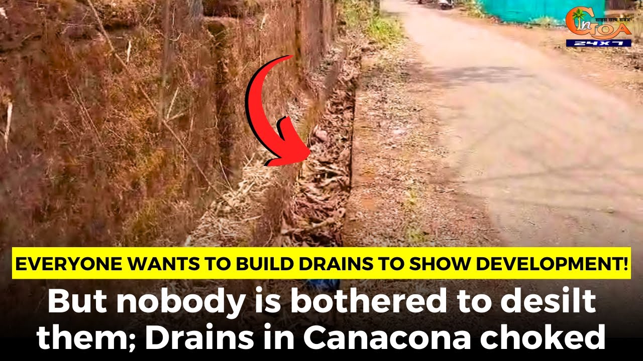 Everyone wants to build drains to show development! But nobody is ...