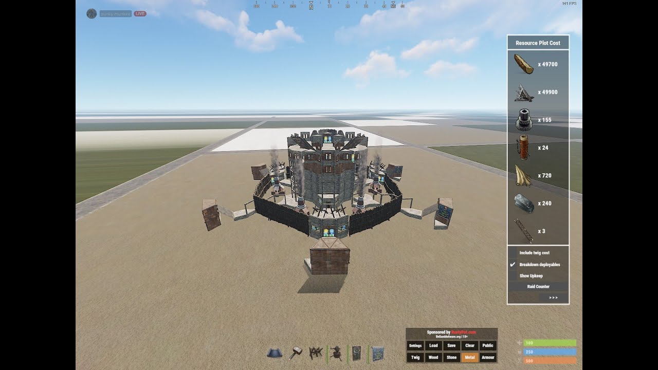 RUST | 4-6 man base showcase - YouTube