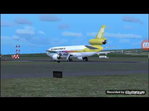 The Hawaii Express DC 10 Takeoff Honolulu - YouTube