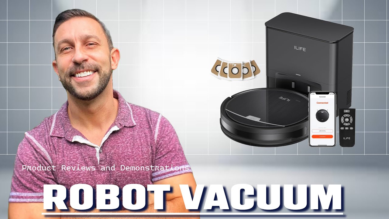 ILIFE V9 Pro Robot Vacuum and Mop - YouTube