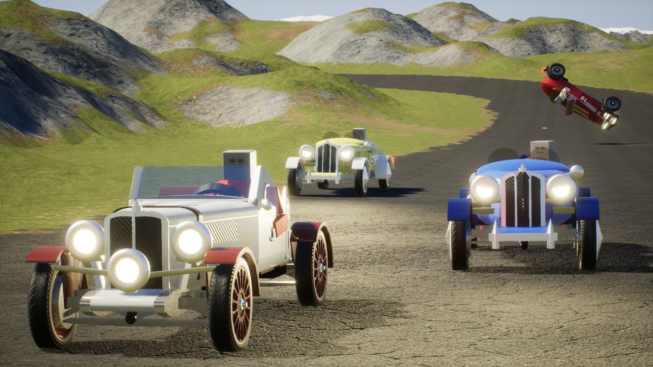 Most Cinematic Brick Rigs Race - YouTube