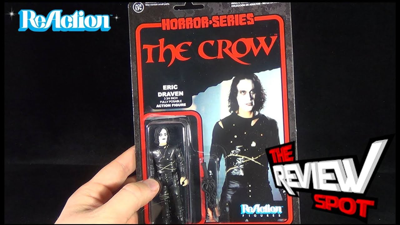 Toy Spot - Funko The Crow ReAction Eric Draven - YouTube