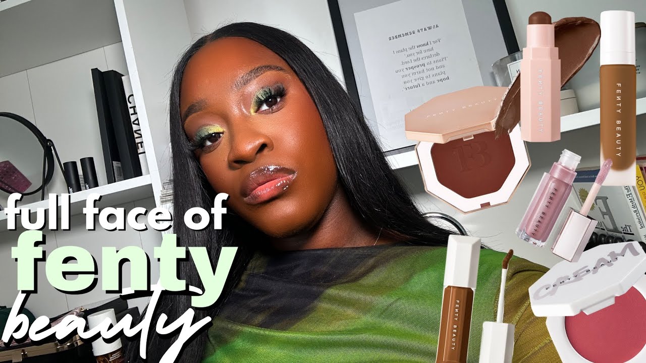full face of fenty beauty | in depth makeup tutorial | mini review + my ...