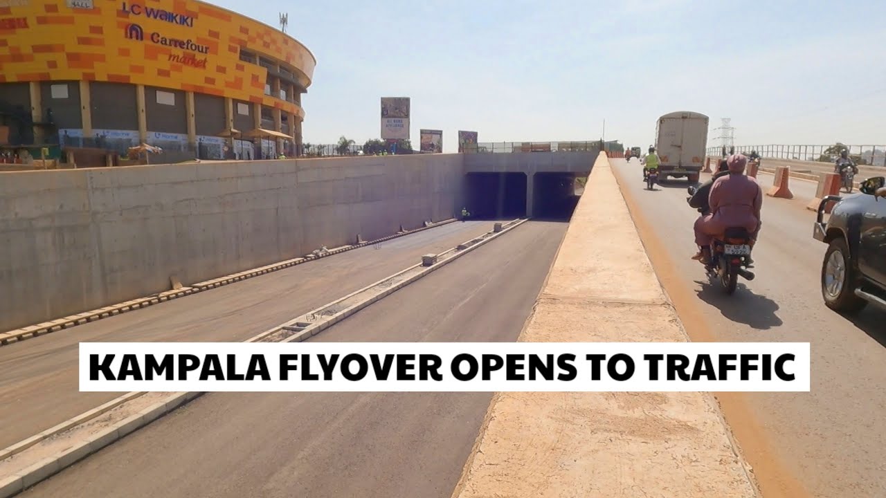 Finally Kampala Flyover Partially Opens To Traffic | Raw & Unfiltered ...
