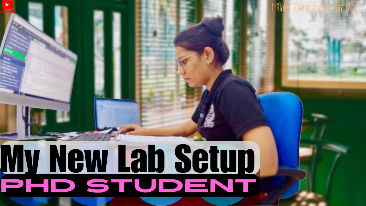 New Lab Setup| Shifting is Done| Evening View of Campus| PhD student Life at IIT #missiitian ...