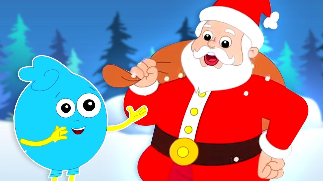 Deck The Halls, Merry Christmas and Xmas Song for Kids Mr Shapes - YouTube