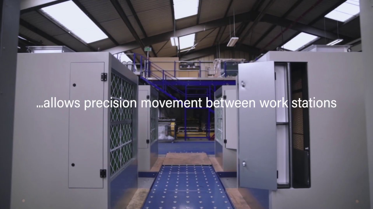 Large ALWAYSE Ball deck makes heavy loads glide effortlessly. - YouTube