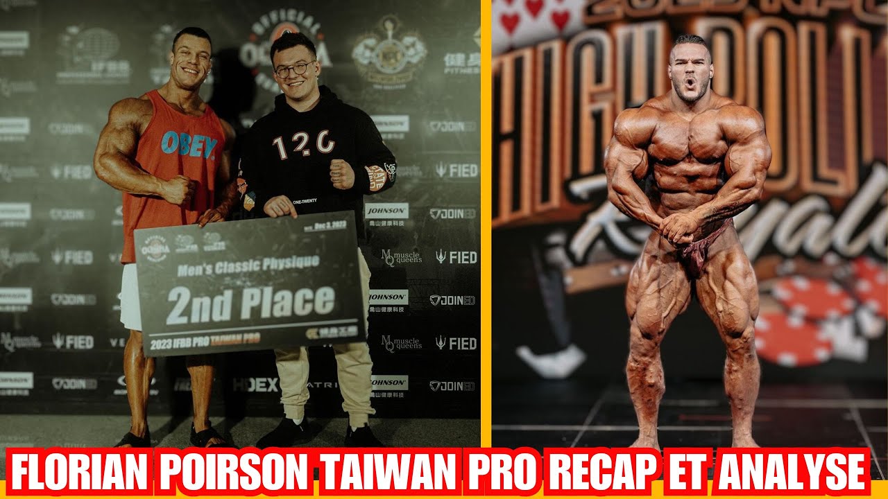FLORIAN POIRSON EPATE LE MONDE DU BODYBUILDING A TAIWAN + NICK WALKER ...