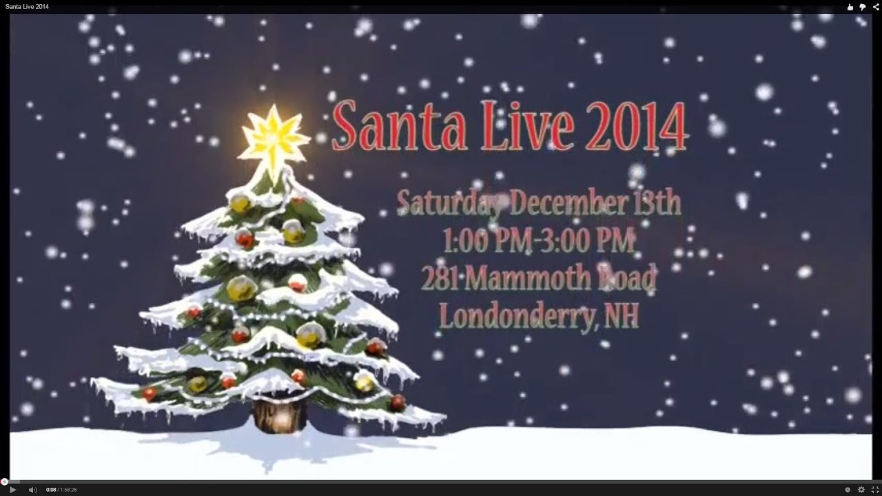 Santa Live 2014 - YouTube