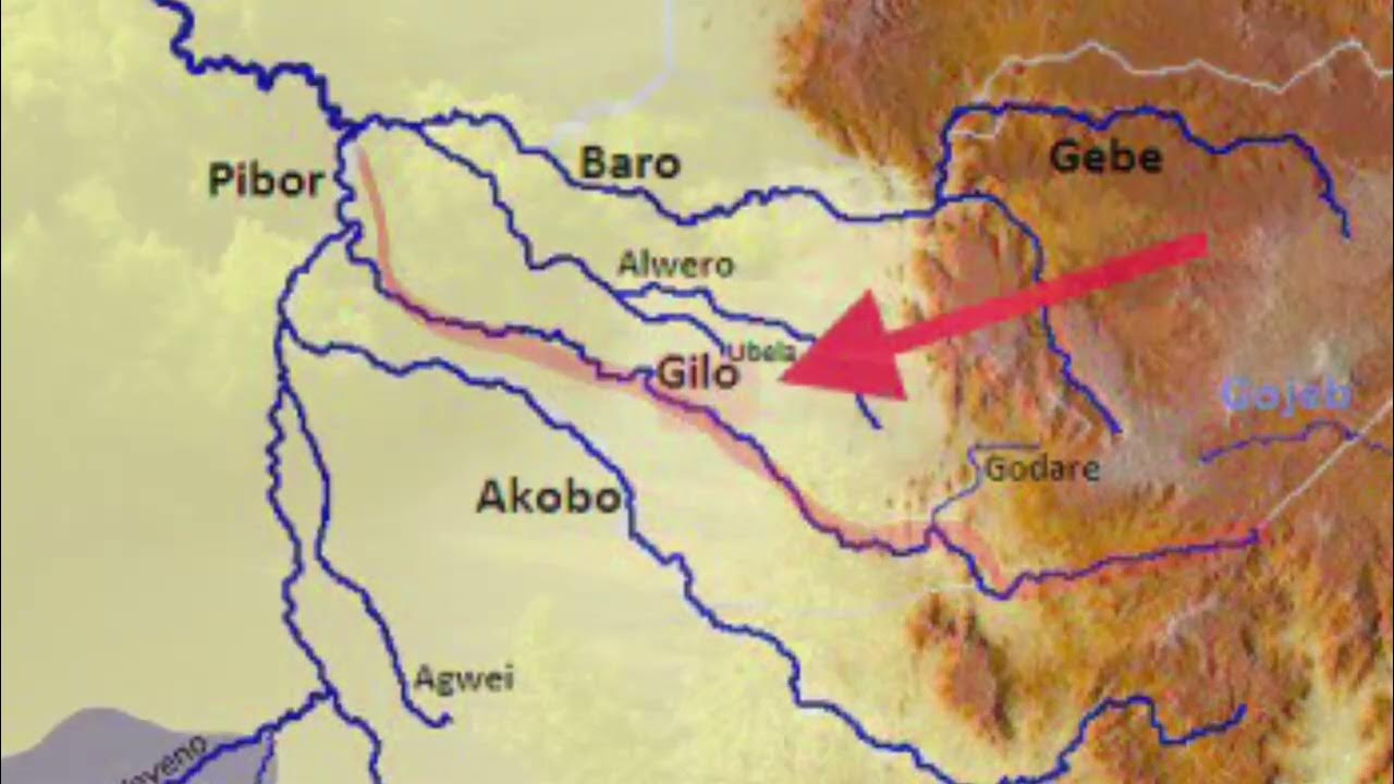 Walking Through a Long Walk to Water: 2 Gilo River - YouTube