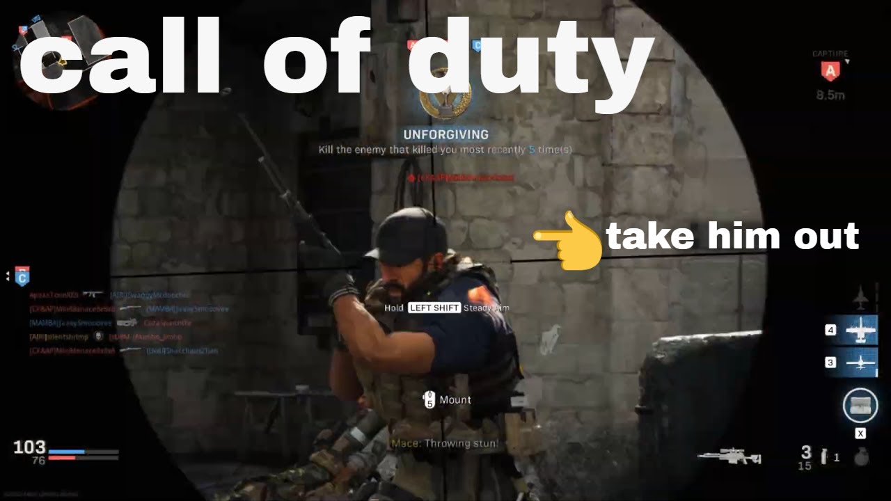 call of duty modern warfare multiplayer - sniper gameplay - YouTube