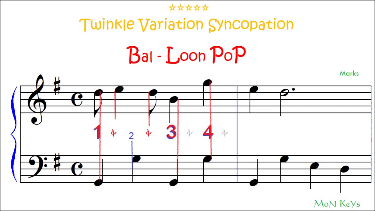 Rudolph the Red nosed Reindeer Syncopation Rhythm, Johnny Marks, Suzuki ...