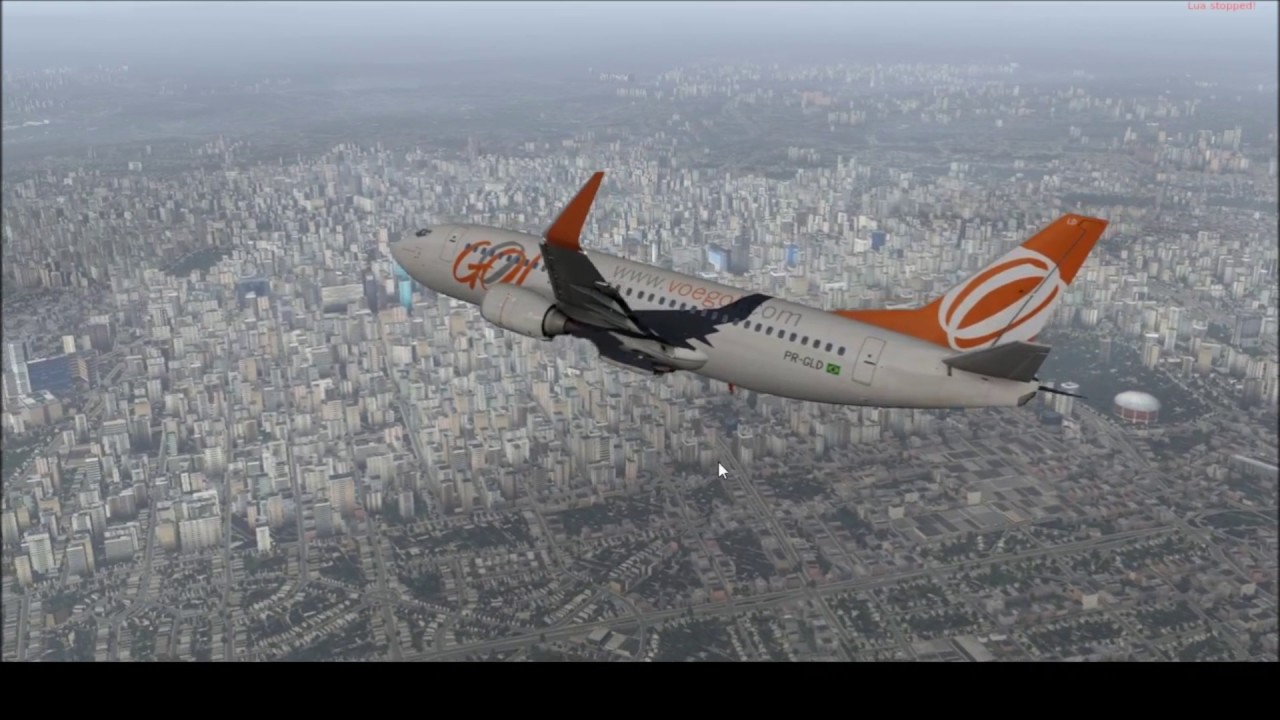 X-PLANE 11 Takeoff from São Paulo and landing Rio de Janeiro - YouTube