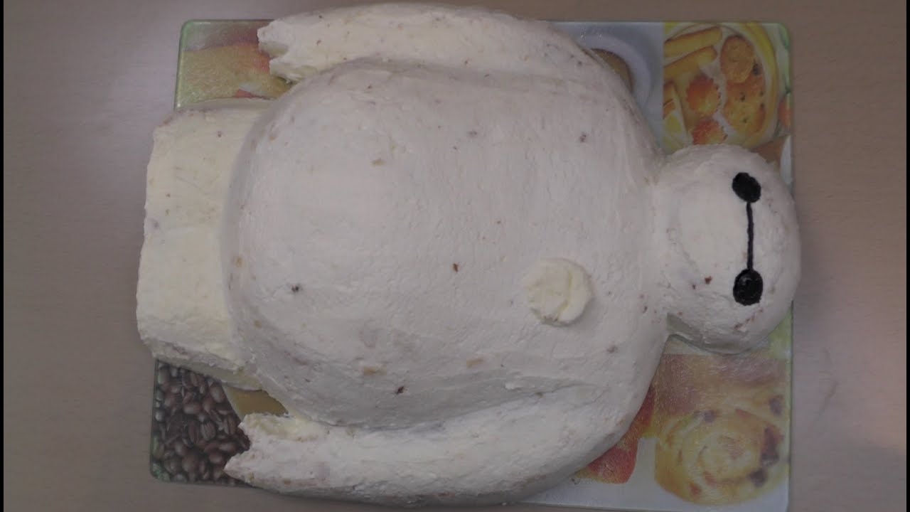 Baymax Torte - Freaky Baking - NinNin - YouTube