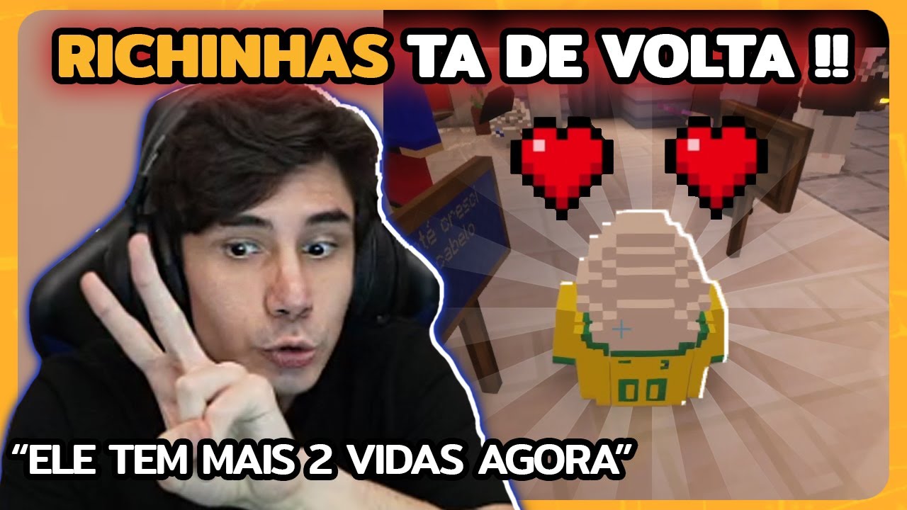 RICHARLYSON VOLTOU PRO QSMP É OFICIAL !! - YouTube