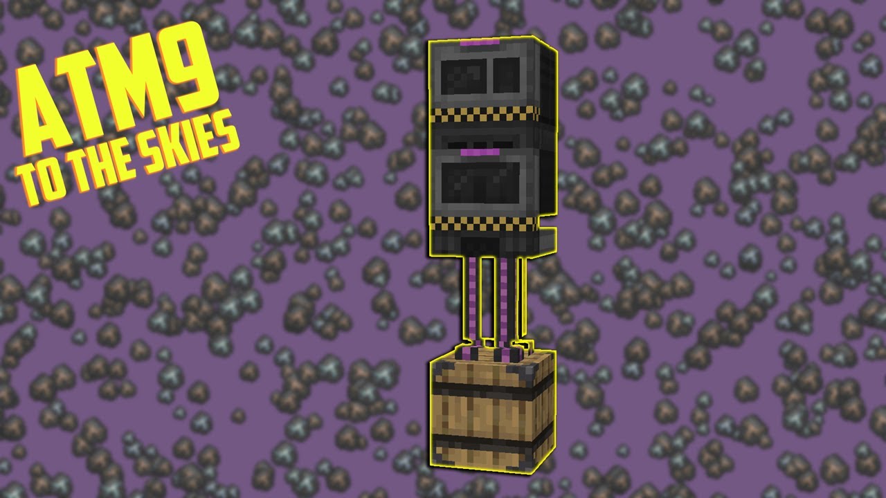 ATM9 To The Skies EP14 Ore Processing & More Sieving - YouTube