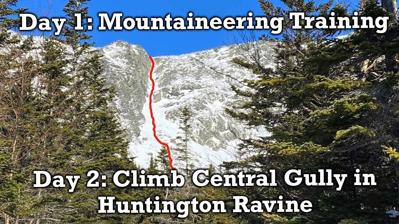 Trip Report - Training plus Huntington Ravine via Central Gully ...