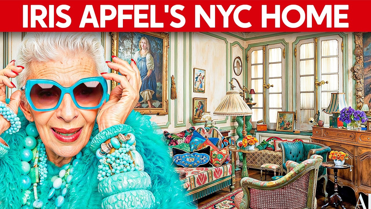 Tour Inside Iris Apfel's NYC Apartment - YouTube