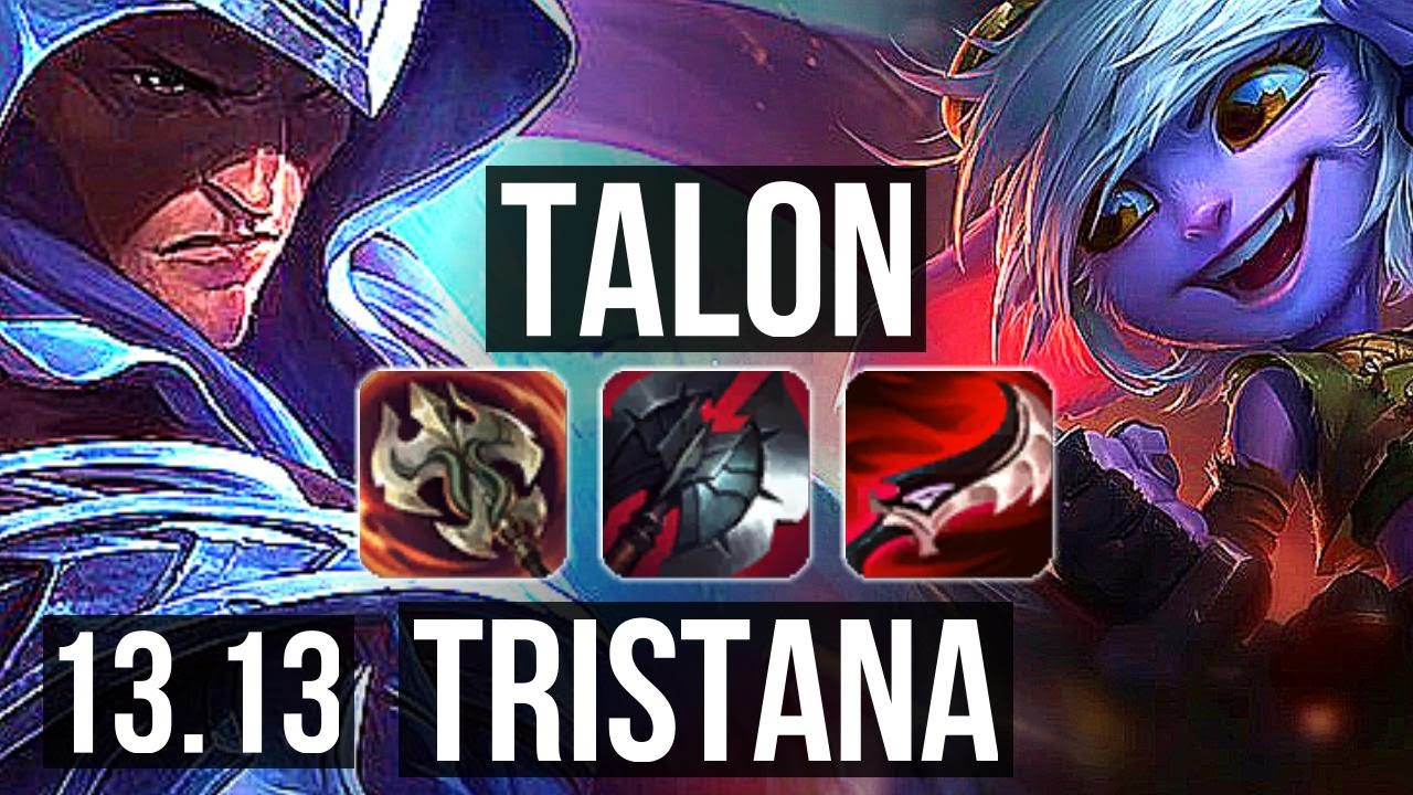 TALON vs TRIST (MID) | 8/0/8, 3.5M mastery, 2700+ games, Legendary | KR ...
