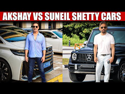 Akshay Kumar VS Suniel Shetty Car Collection 2025