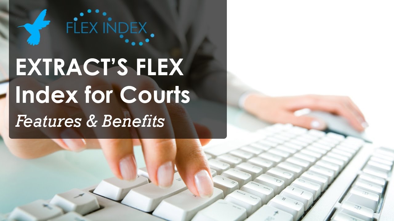 FLEX Index Features & Benefits for Courts - YouTube