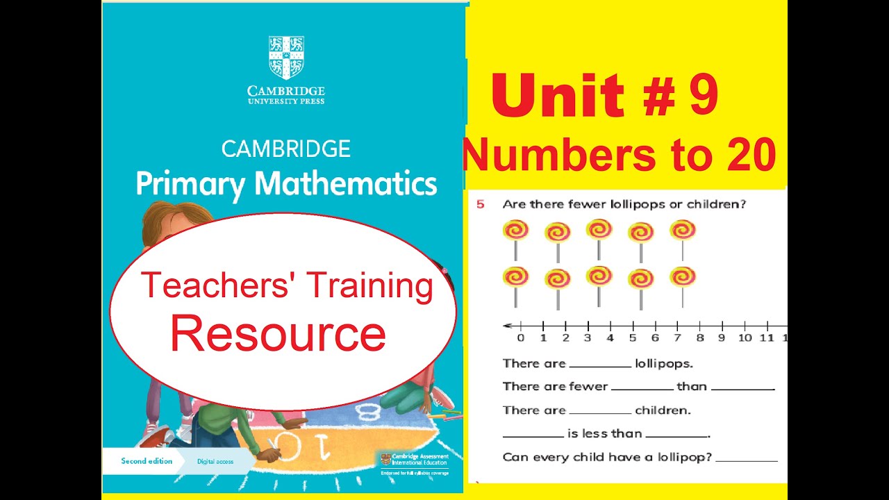 Cambridge Primary Mathematics numbers to 20 | Grade 1 Mathematics ...