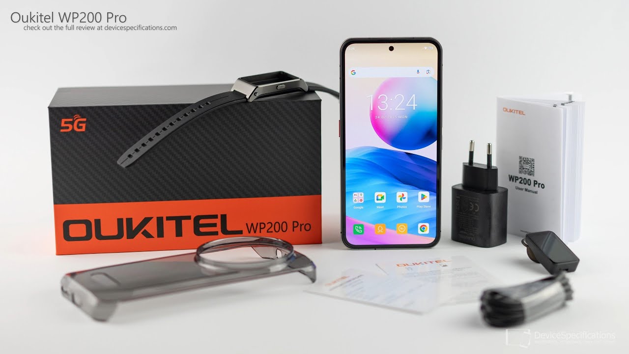Oukitel WP200 Pro - Preview / What's in the box - YouTube