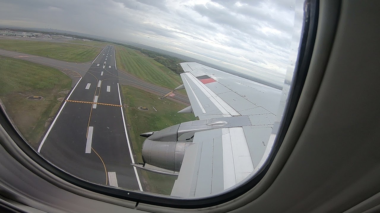 B737-200 Powerful takeoff JT8D Engines - YouTube