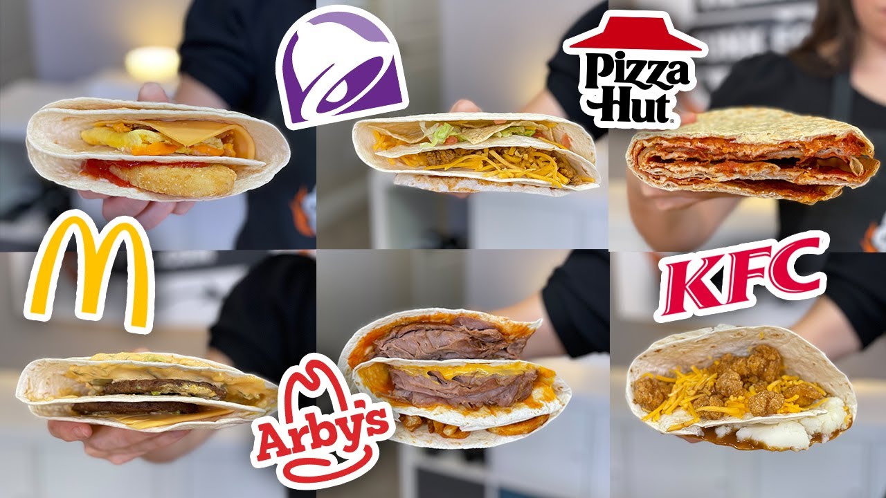 VIRAL Tortilla Hack DONE Fast Food - YouTube