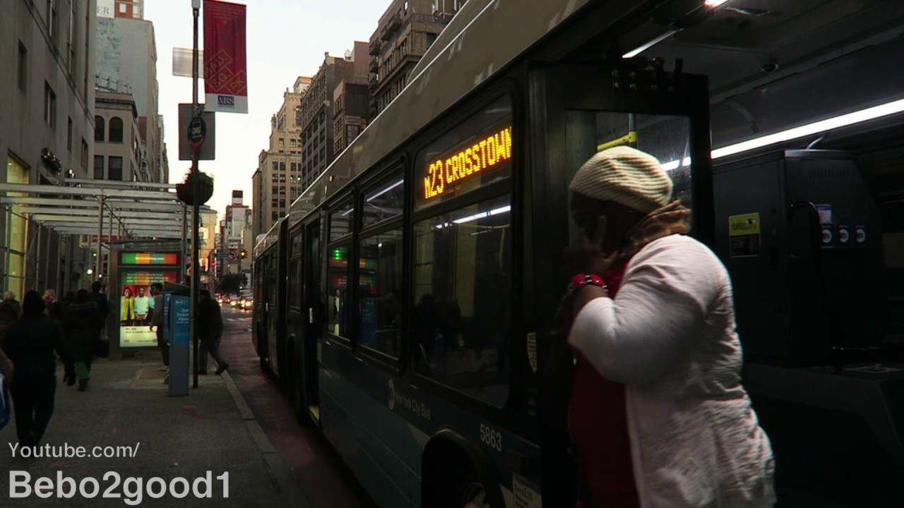 NYC Bus: M23 +Select Bus Service at E. 23rd St - Park Ave South - YouTube