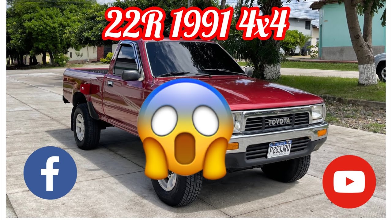 🚨22R 1991 4x4 cuatro cilindros en perfecto estado 🤩 - YouTube