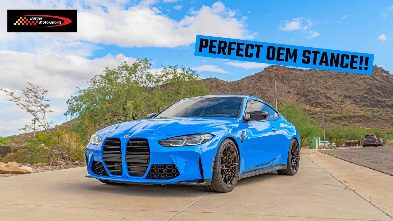 BMW M4 G82 BurgerTuning Spacers - YouTube