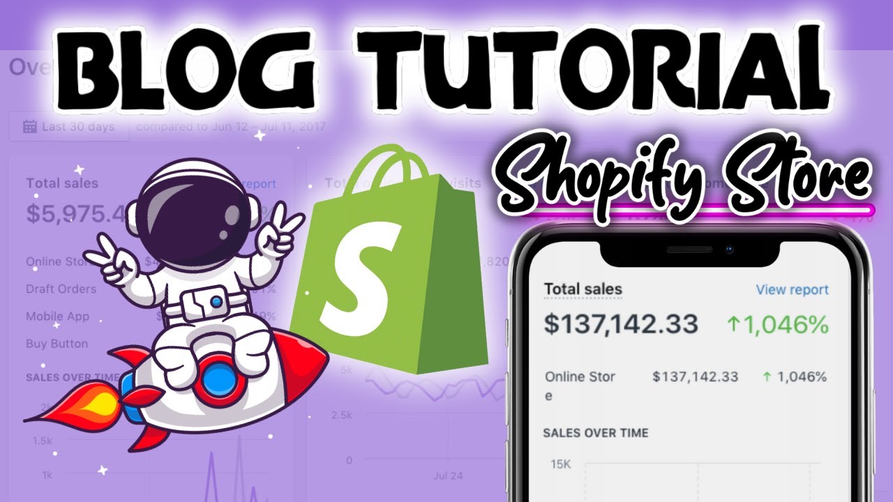 How To Start A Blog For Shopify | Shopify Blog Tutorial - YouTube