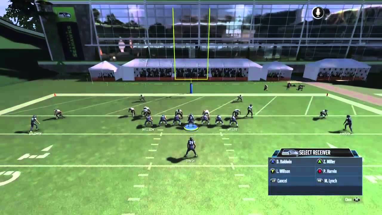 Madden 15 Best Goal Line Money Route - YouTube