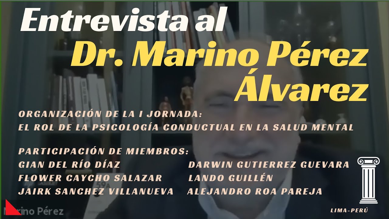 Dr Marino Pérez Álvarez Entrevista Youtube